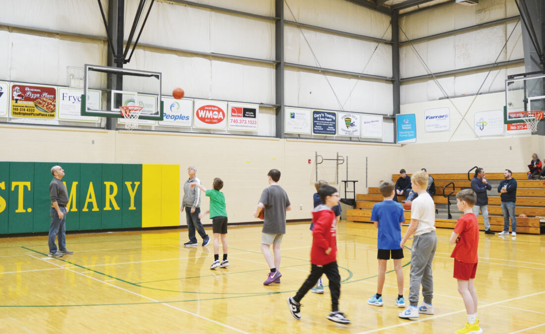 Showing basketball skills: Knights of Columbus hold annual free throw ...